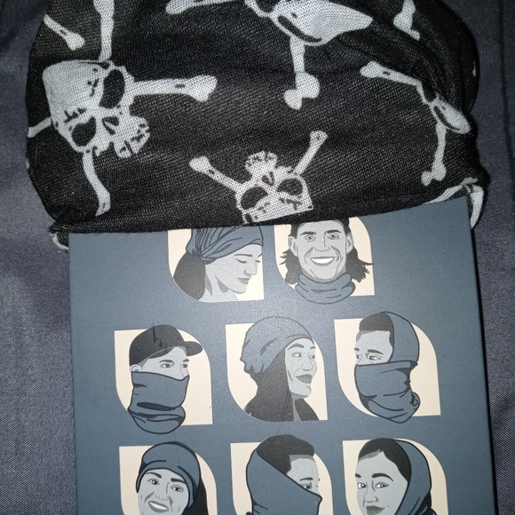 Accessories | Skull Infinity Bandana | Poshmark